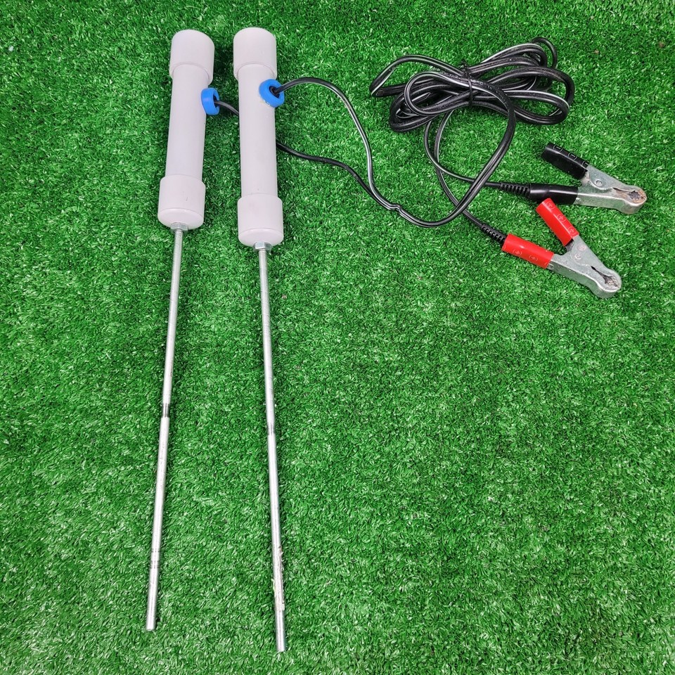 12 Volt Worm Getter Shocker Zapper - Works with 12V Car Battery or Jump ...