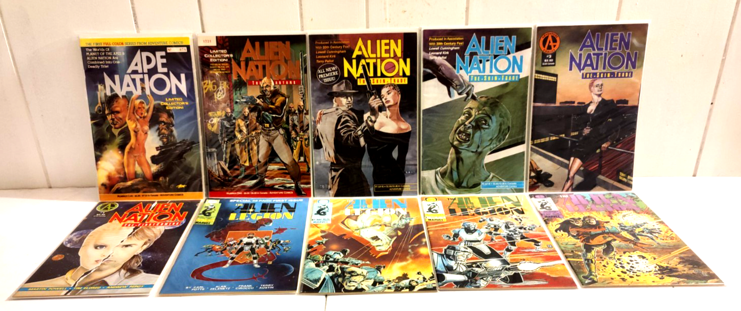 🔥Alien Nation & Ape Nation #1 Lot of 30 Comic Books Alien Legion🔑 | eBay