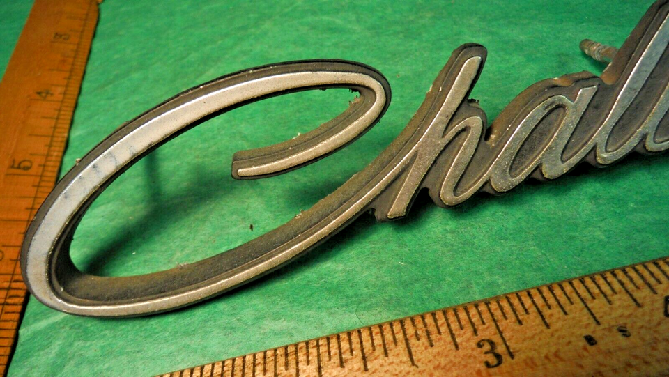 BK84 Dodge Challenger Grill Emblem Vintage Script 1970 #2998546 ...
