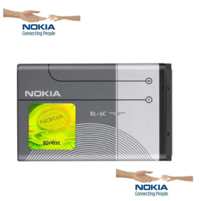 🔥Genuine Nokia BL5C BATTERY C2 01 02 03 06 C1 7600 N70 1100 1600 2300 ...