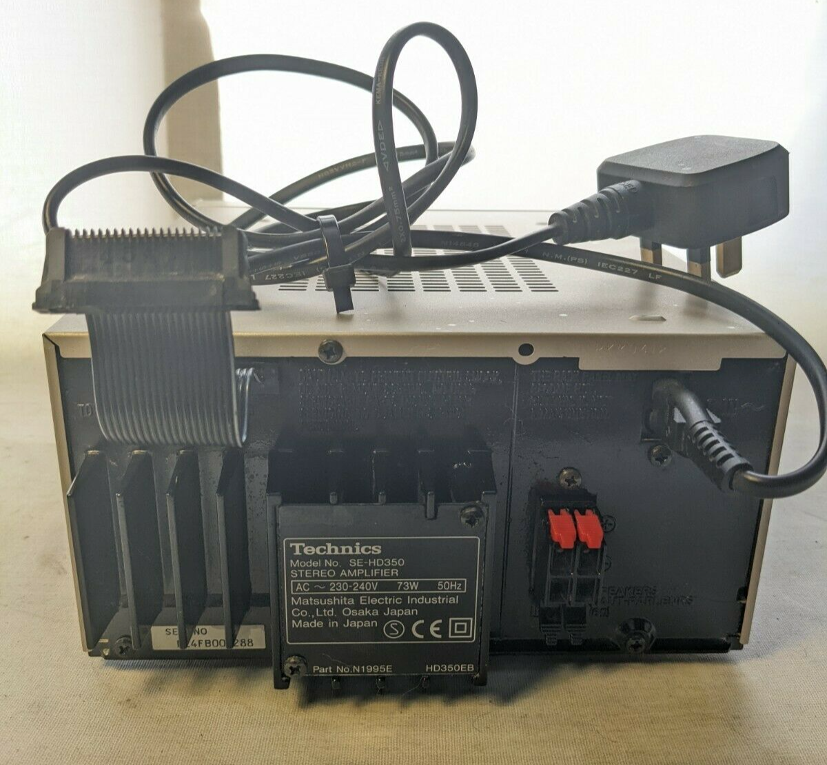 Technics SE-HD350 Stereo Amplifier Component Hifi UNIT ONLY | eBay UK