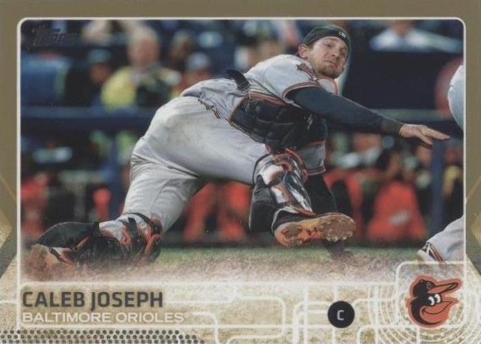 2015 Topps - Caleb Joseph #612 Gold /2015 (RC) for sale online | eBay