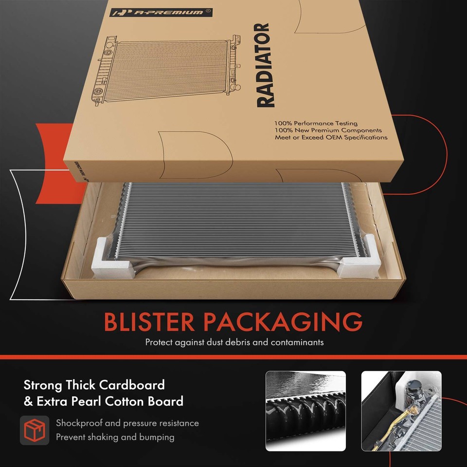 A-Premium Radiator & A/C Condenser Cooling Kit for Audi A6 A6 Quattro ...