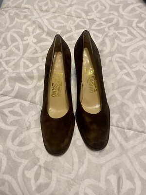 Ferragamo Pumps with Tortoise Shell Heels | eBay