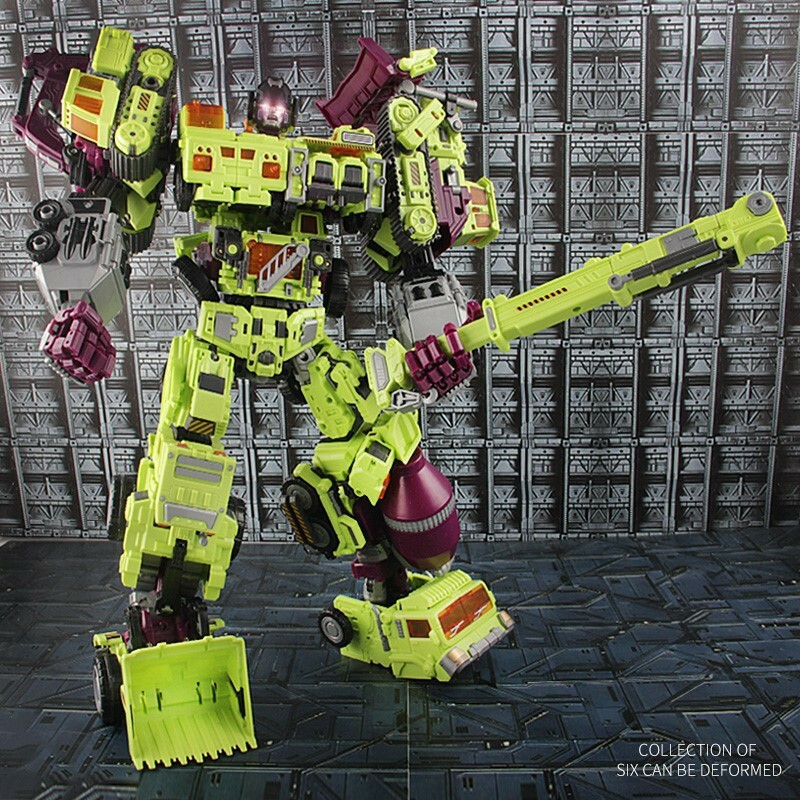 NEW transforms NBK Devastator Transformation Boy Toy Oversize Figure | eBay