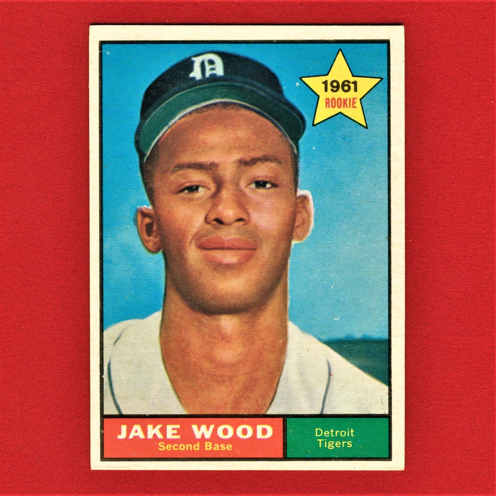 Jake Wood - 1961 - Tigers - Topps - #514 - (EX+) - A5 | eBay
