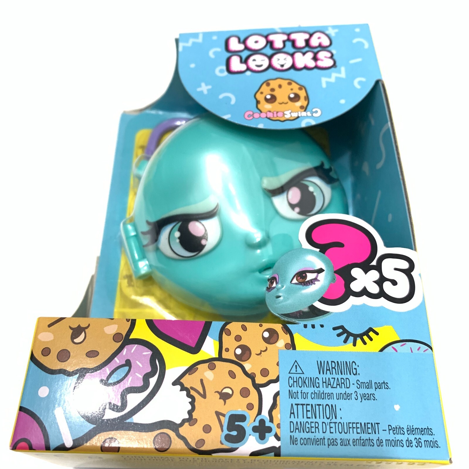 New Lotta Looks Cookie Swirl Keychain Green Face Accessories Mattel ...