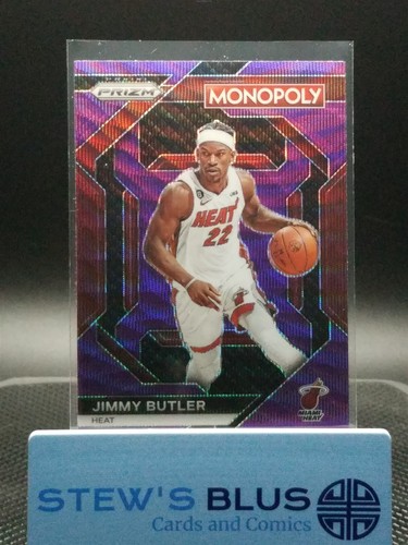 2023-24 Panini Prizm Monopoly Jimmy Butler Purple Wave Heat | eBay
