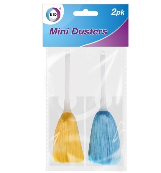 1x DID Assorted Mini Dusters L 23cm 2Pk CL4820 for sale online | eBay UK