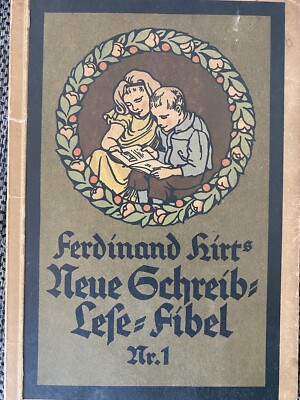Antique German Fairy Tale Book 1926 Primer FERDINAND HIRT FIBEL NICE ...