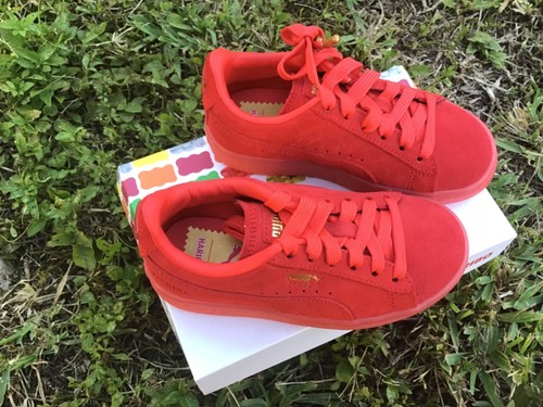New red suede haribo puma shoes - Size 12c | eBay