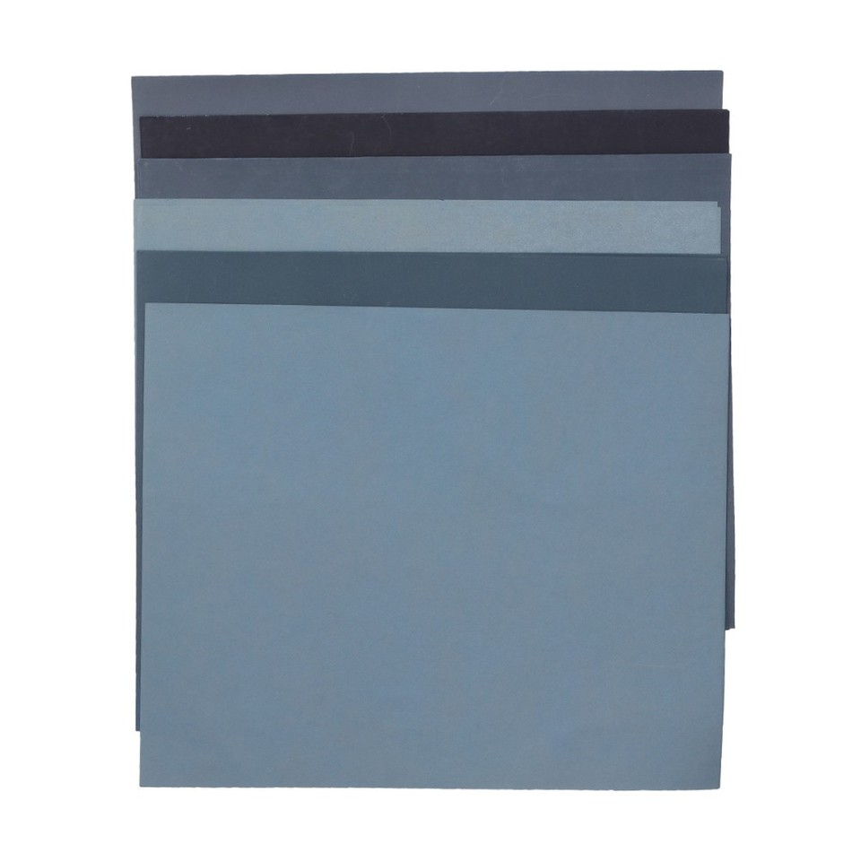 12 in Abrasive Sand Paper Wet Dry Sandpaper Assorted Grits Multi-grit ...