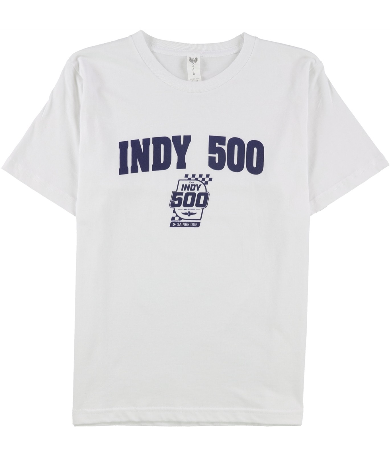 Indy 500 Boys Logo Print Graphic T-Shirt, white, Big Kids (8-20), L | eBay