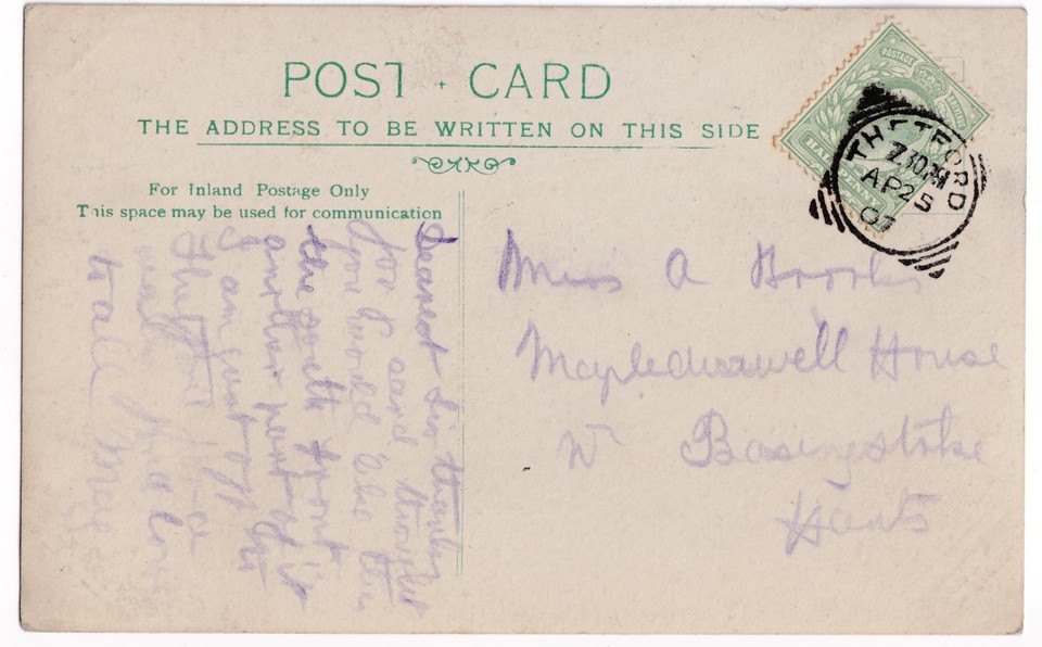 RPPC Shadwell Court Brettenham Thetford Norfolk Real Photo Postcard ...