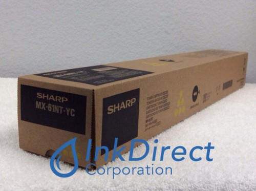 Genuine Sharp MX61NTYC MX-61NTYC Toner Cartridge Yellow MX 2630N 3050N ...