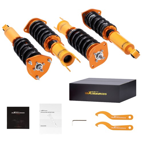 24-Level Damper Coilovers Coil Spring & Shock Absorber Kit For NISSAN ...