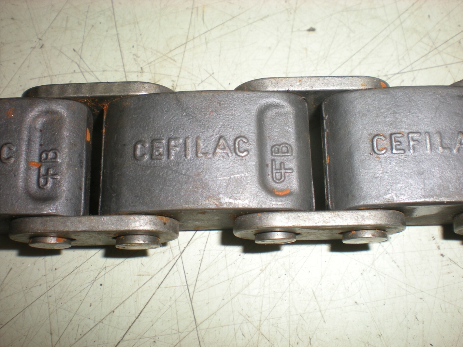 Lot of (13) Cefilac 55 Chain Clamps - Some rust from storage - All nuts ...