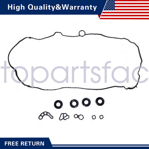 12634516 Fits For Cadillac ATS 2018 Black Valve Cover Gasket Set | eBay