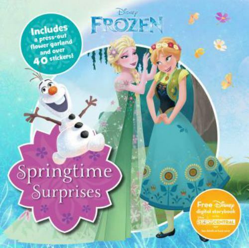 Disney Frozen Springtime Surprises : Includes a Press-Out Flower ...