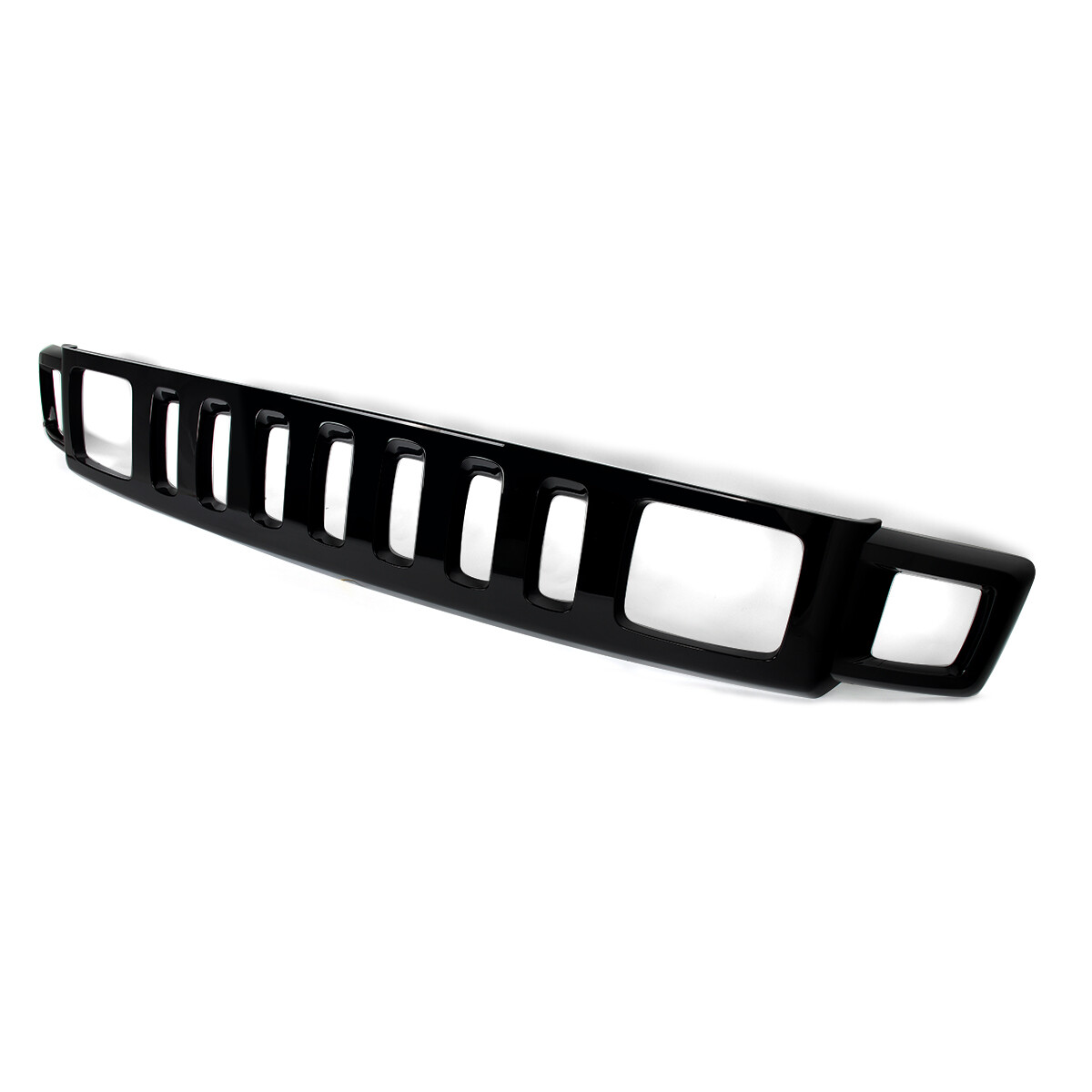 For Hummer H3 H3T 2006-10 Gloss Black Factory Style Front Upper Grille ...