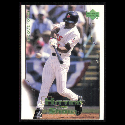 Jacque Jones #83 2000 Upper Deck Hitters Club Minnesota Twins Baseball ...