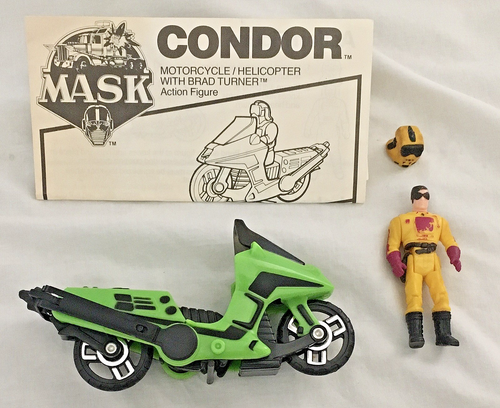 1985 Kenner Mask Condor and Brad Turner Complete with Instructions | eBay