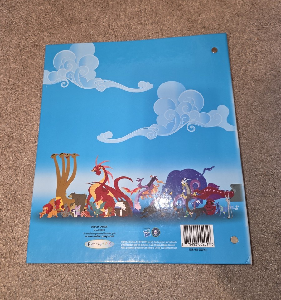 My Little Pony Series 1 Trading Card Binder Friendship is Magic w ...