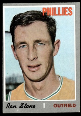 1970 Topps Ron Stone Philadelphia Phillies #218 | eBay