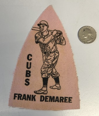 1930's Frank Demaree Chicago Cubs Felt Patch | eBay