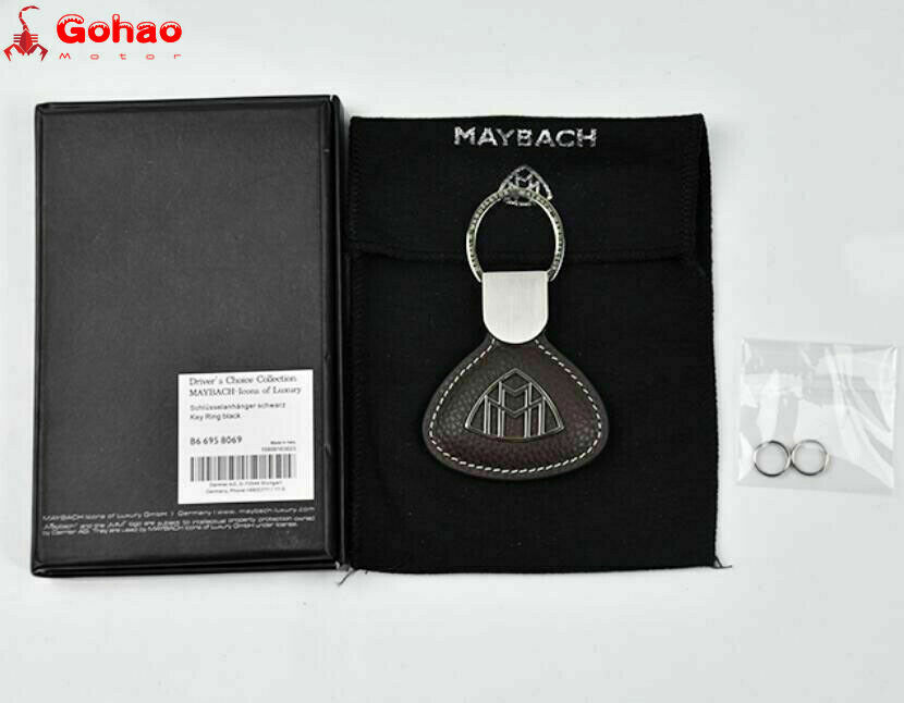 Nappa Leather Keyring Key Chain for Mercedes Maybach E S Class W222 ...