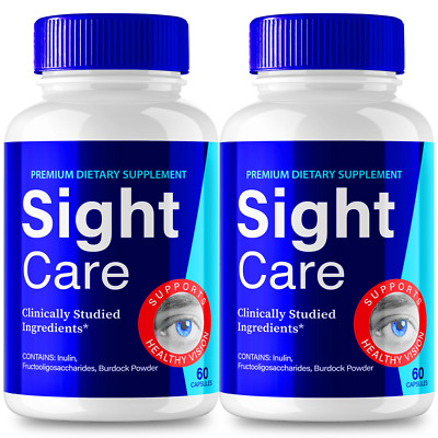 (2 Pack) Sight Care Pills, SightCare Eye Vision Health Supplement (120 ...