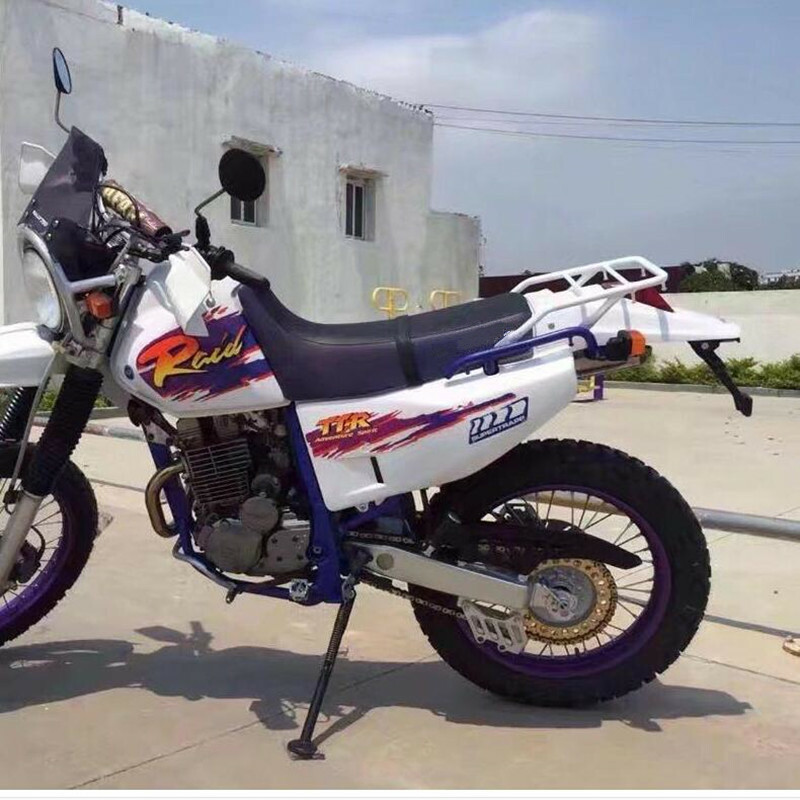 Silver Rear Tool Luggage Rack Back Bracket Carrier For Yamaha TTR250 ...