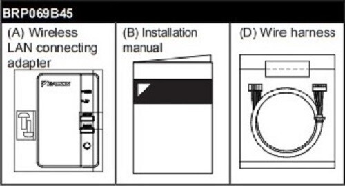DAIKIN BRP069B45 Wi-Fi Online Controller Dongle (BRP069A45) - Free ...