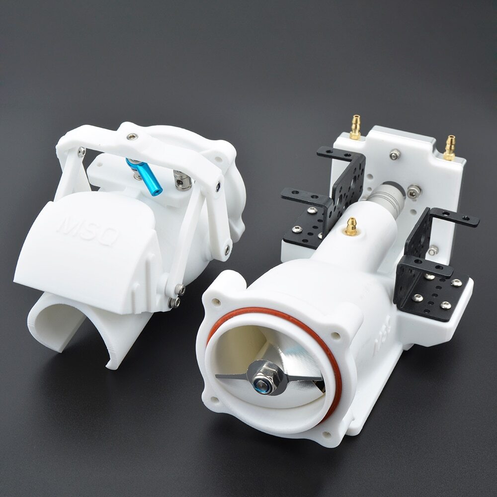 MSQ 50mm Water Jet Thruster With 6mm Shaft w/8mmCoupling for RC Model ...