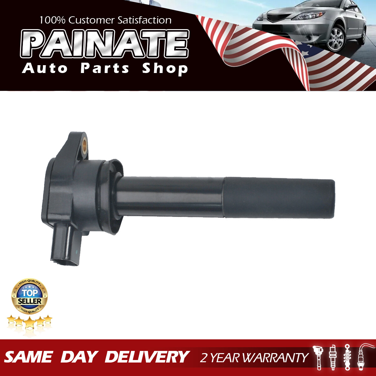 1 UF481 New Ignition Coil for 2004-2008 Mitsubishi Endeavor Galant 3.8L ...