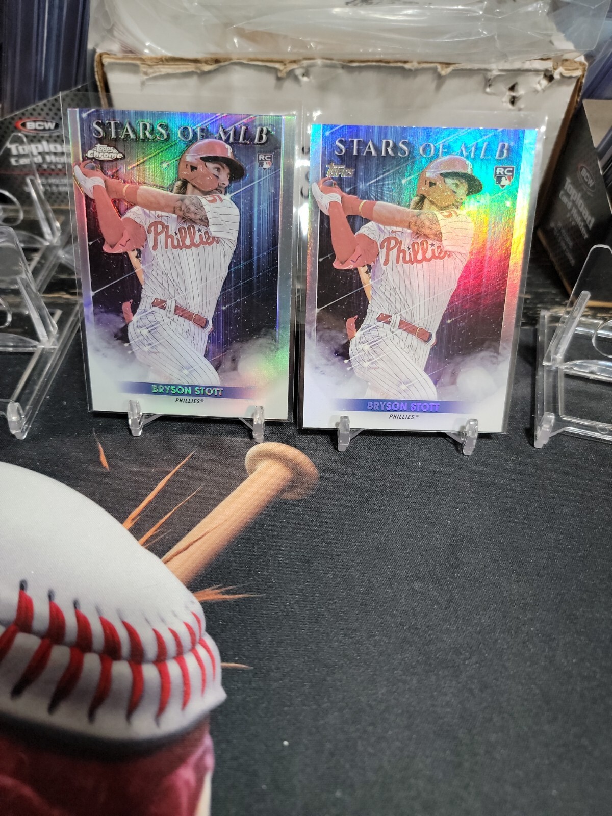 Bryson Scott Topps Chrome Rookie Stars Of MLB Plus Base Phillies | eBay