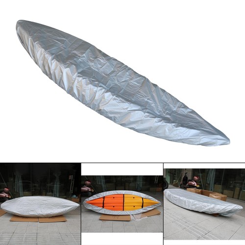Kayak Canoe Cover Shield Protector Outdoor Storage Rain Resistant Boat ...
