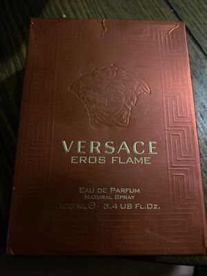 Versace Eros Flame by Versace Eau De Parfum Spray 3.4 OZ New Box Men’s ...