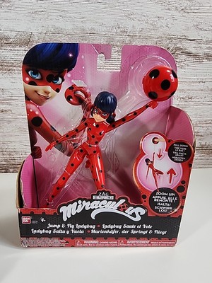 MIRACULOUS JUMP & FLY LADYBUG ZOOM UP ACTION FIGURE ZAG HEROES MOSC ...