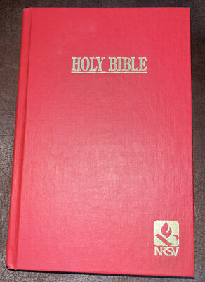 Holy Bible - The New Revised Standard Version - Red Hardback 1989 ...