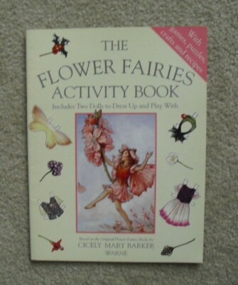 1991 Paper Dolls Book Penguin Group Flower Fairies Activity Book | eBay
