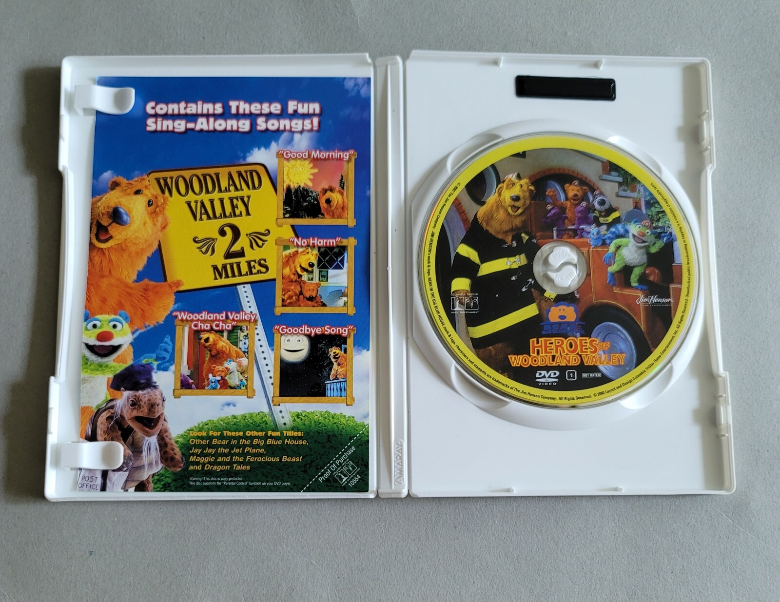 Bear In The Big Blue House Heroes Of Woodland Valley Dvd at Isabelle ...