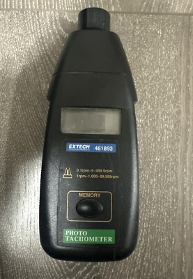 EXTECH Instruments 461893 Digital Photo Tachometer | eBay