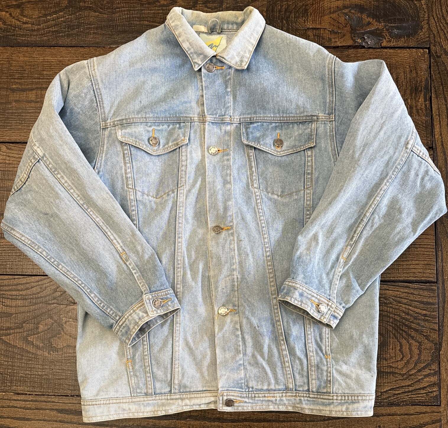 Vintage Blue Zone 80's 90's Denim Blue Jean Jacket Co… - Gem