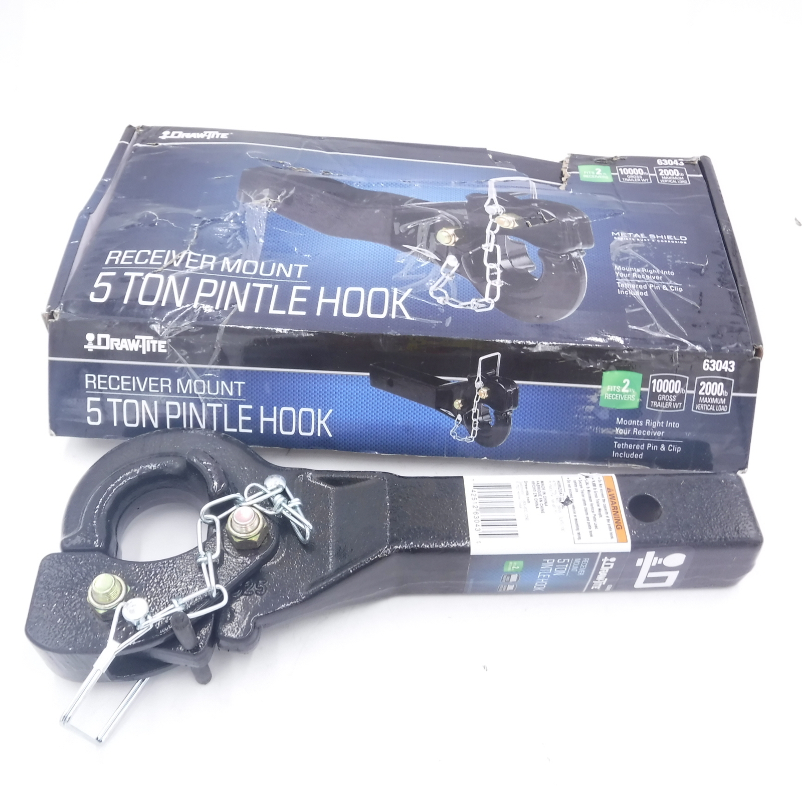 Trailer Hitch Pintle Hook Mount Draw-Tite 63043 for sale online | eBay