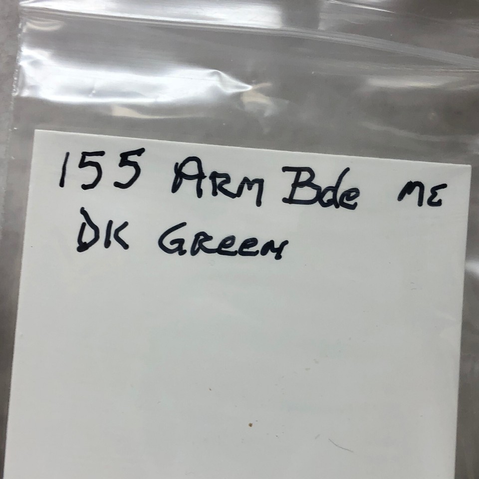 Military Patch Badge 155 Armory Brigade Dark Green | eBay