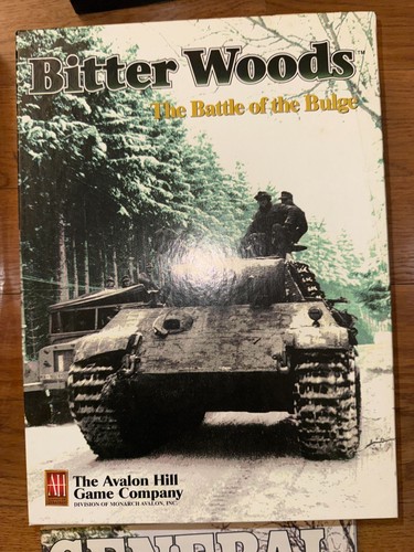 Avalon Hill Bitter Woods Unpunched with 2nd Edition Rules and General ...