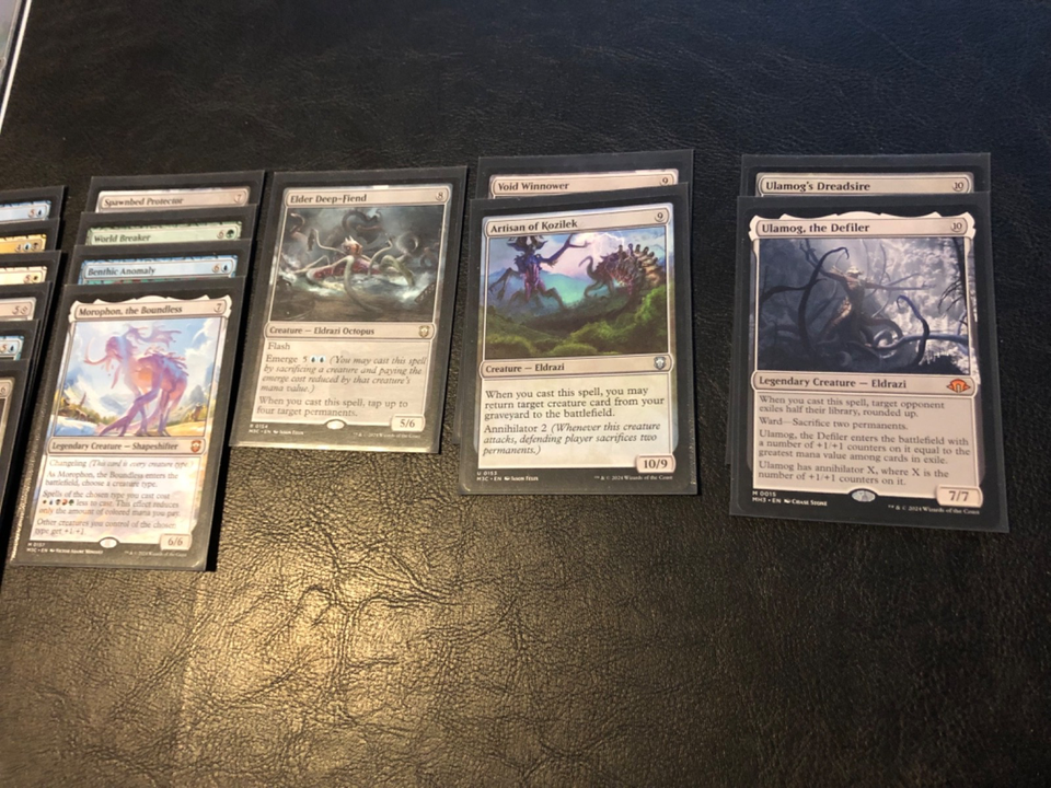 Ulalek Azlask Ulamog The Defiler EDH Commander Deck Custom ELDRAZI ...