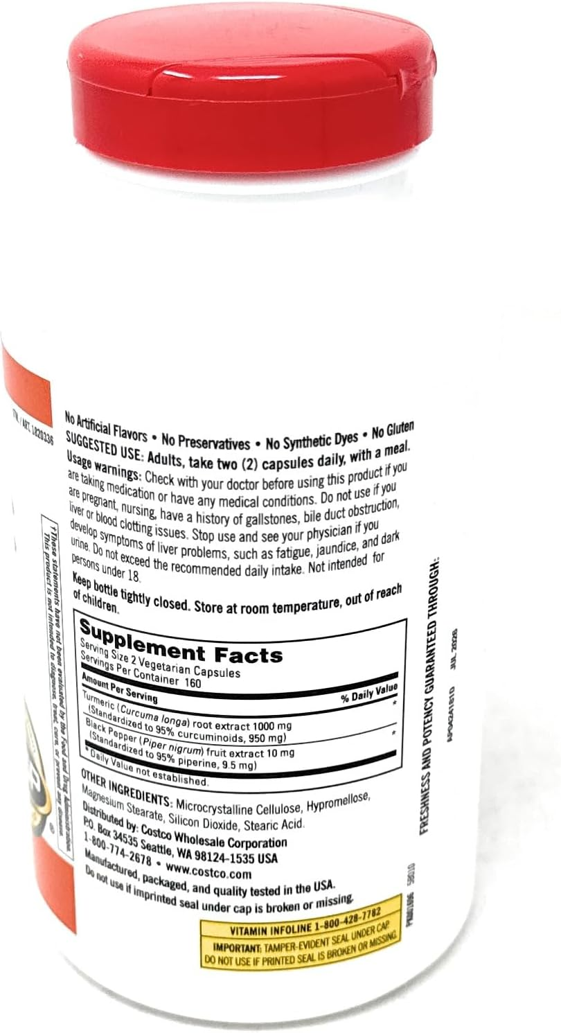 Signature Turmeric with Black Pepper 1000Mg (320 Count) for sale online ...