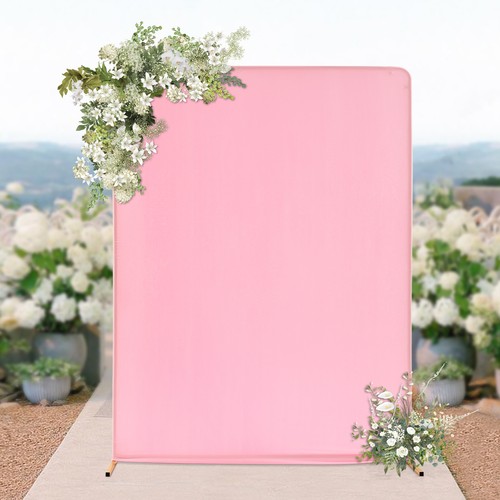 Wedding Backdrop Rack Prop Stand W/ Cloth Cover Event Decoration Shelf ...